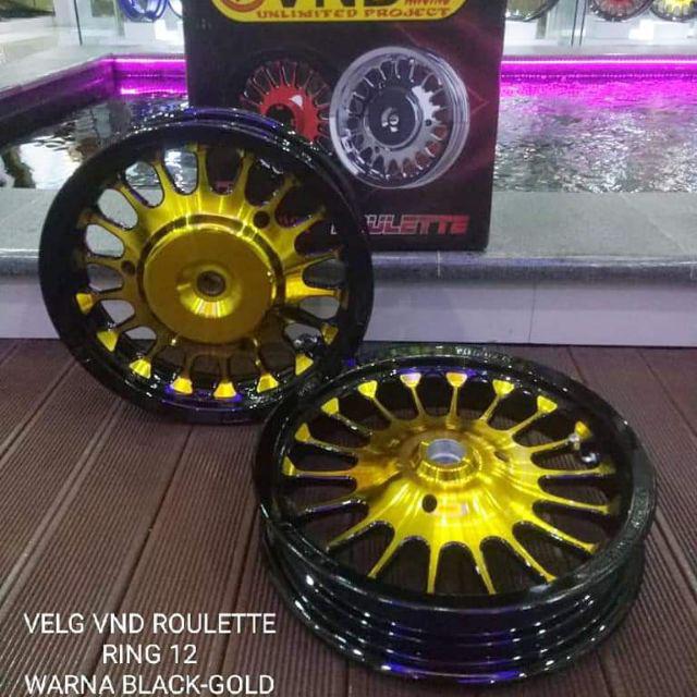Jual Velg Racing VND Roulette Ring 12& 14 inch - Beat / Scoopy / Spacy / Genio / Vario 110 ...