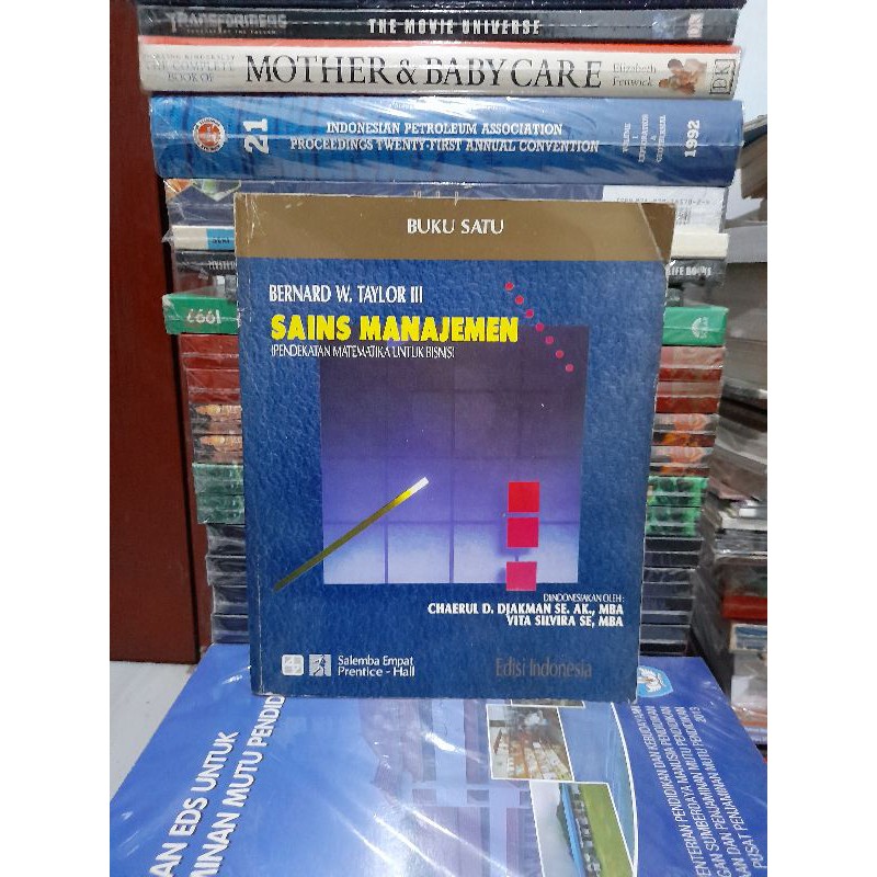 Jual ORIGINAL BUKU Sains Manajemen Pendekatan Matematika Untuk Bisnis ... Jual ORIGINAL BUKU Sains Manajemen Pendekatan Matematika Untuk Bisnis ...