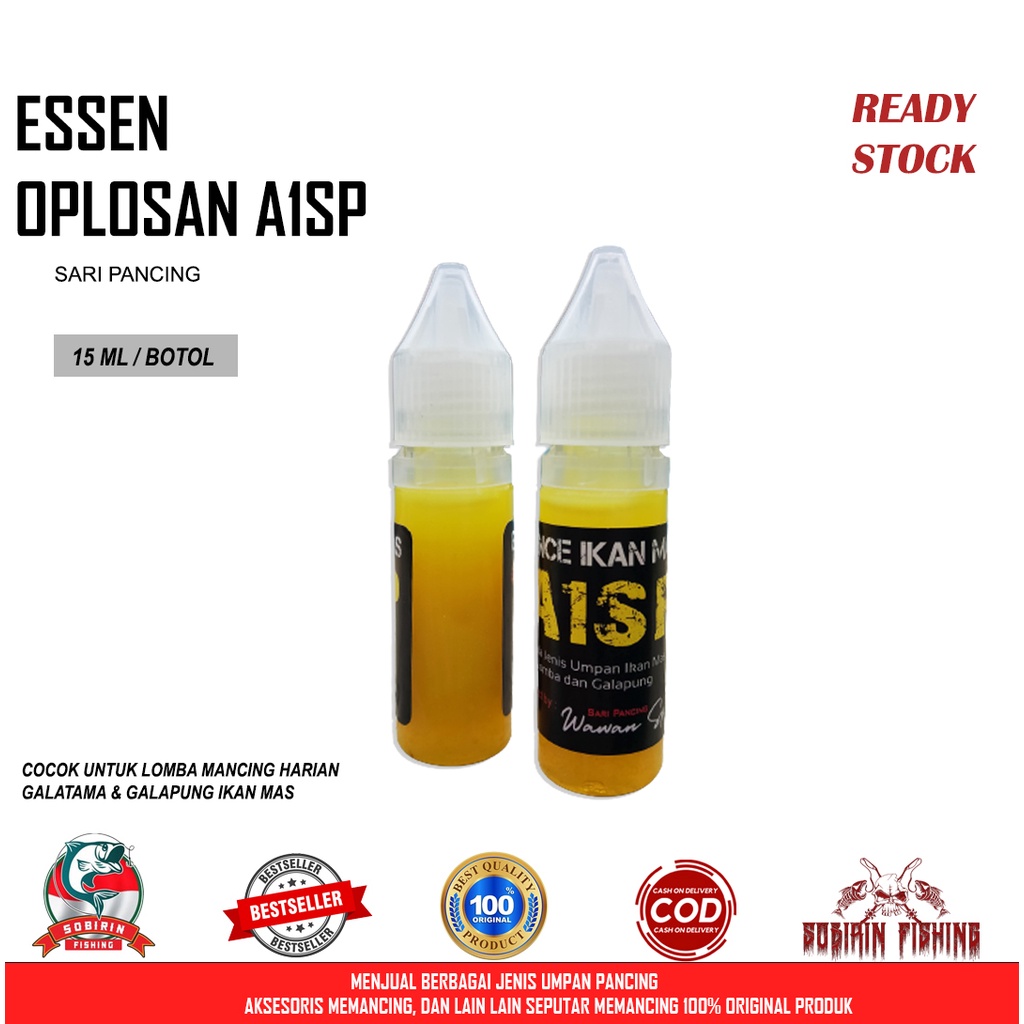 Jual Essen Oplosan A1SP 15ml - Essen segala jenis umpan ikan mas Lomba ...