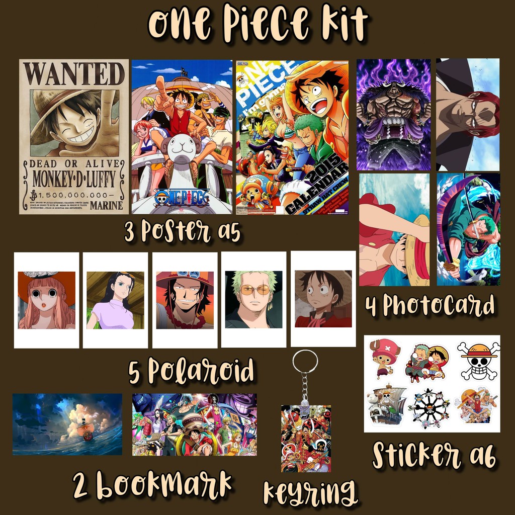 Jual ONE PIECE FANKIT | ONE PIECE KIT | Shopee Indonesia