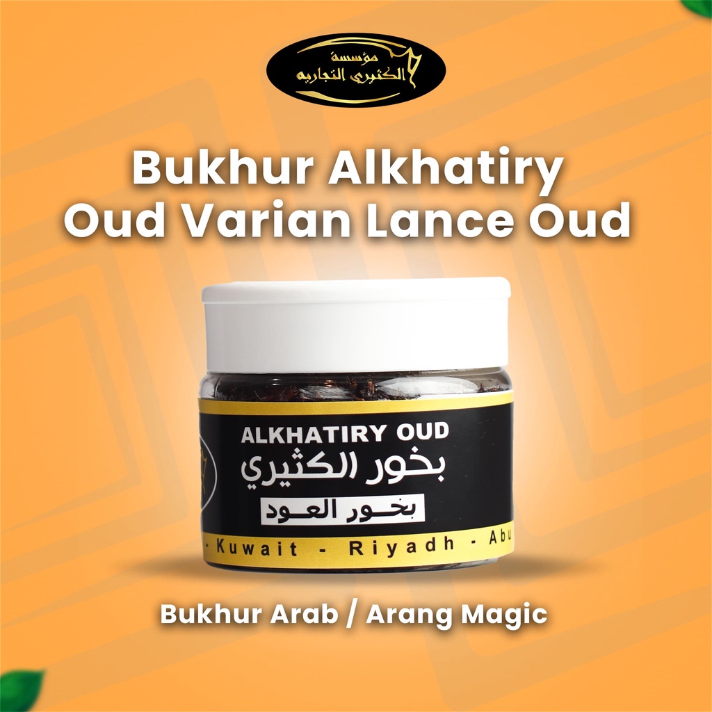 Jual BUKHUR ALKHATIRY_OUD VARIANT LANCE_OUD / Bukhur Arab | Shopee ...