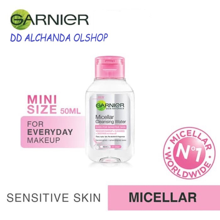 Jual 30. Garnier Micellar Water - Mini Size Travel Pack 50ml, TP01 ...