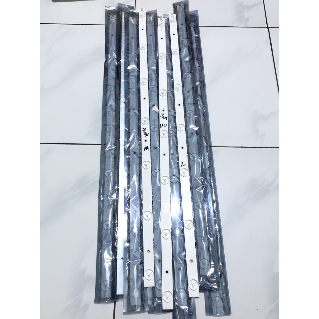 Jual Lampu LED Backlight TV Universal 7 Kancing 3 Volt LED BL Mata ...