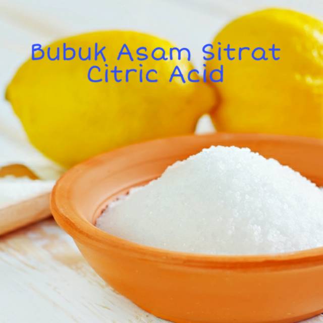 Jual CiTRIC ACID MONOHYDRATE/ ASAM SITRAT /ASAM SITRUN /250gr | Shopee ...
