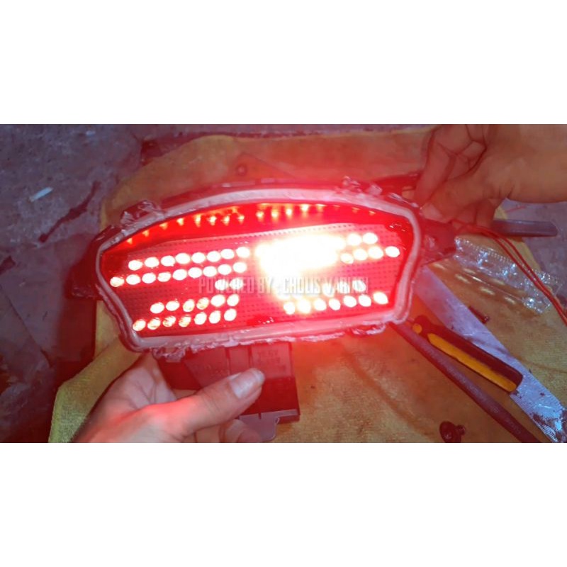 Jual stoplamp running 8 mode auto+rem aerox 155|stoplamp running 8 mode ...