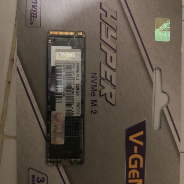 Jual SSD M.2 nvme vgen 128gb (BARU BELI MASIH SEGEL BATAL BUILD ...