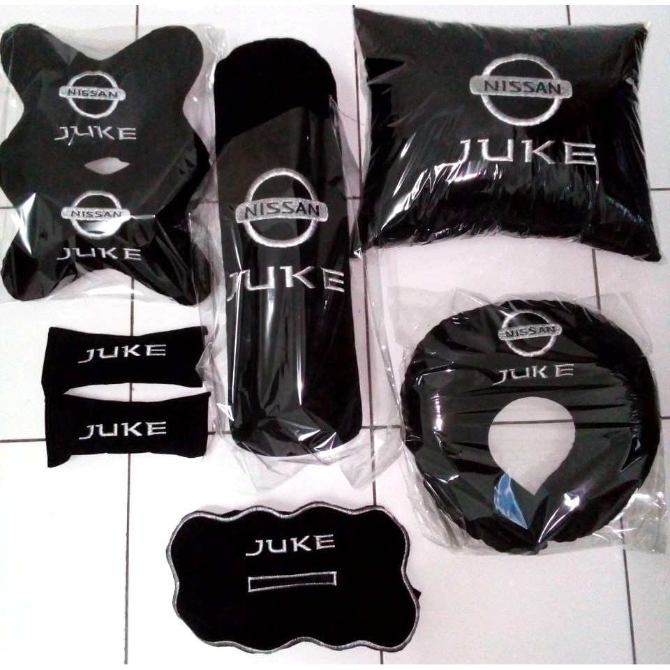 Jual Carset 6 in 1 bantal mobil Nissan Juke aksesoris variasi interior ...