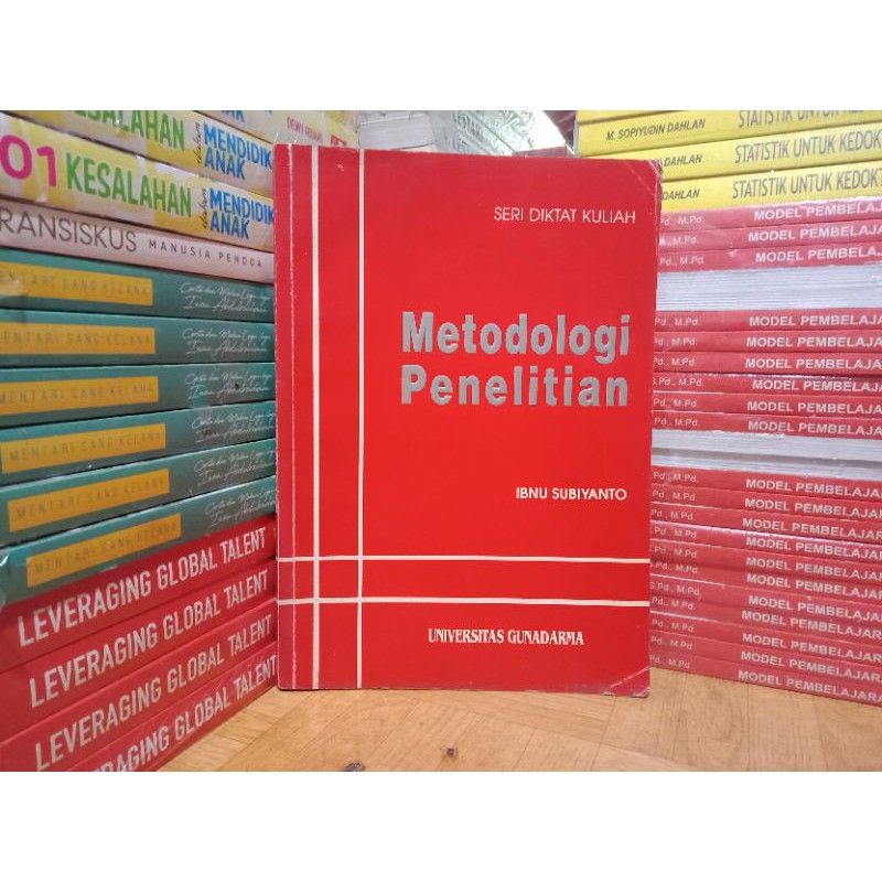 Jual BUKU ORIGINAL - METODOLOGI PENELITIAN | Shopee Indonesia