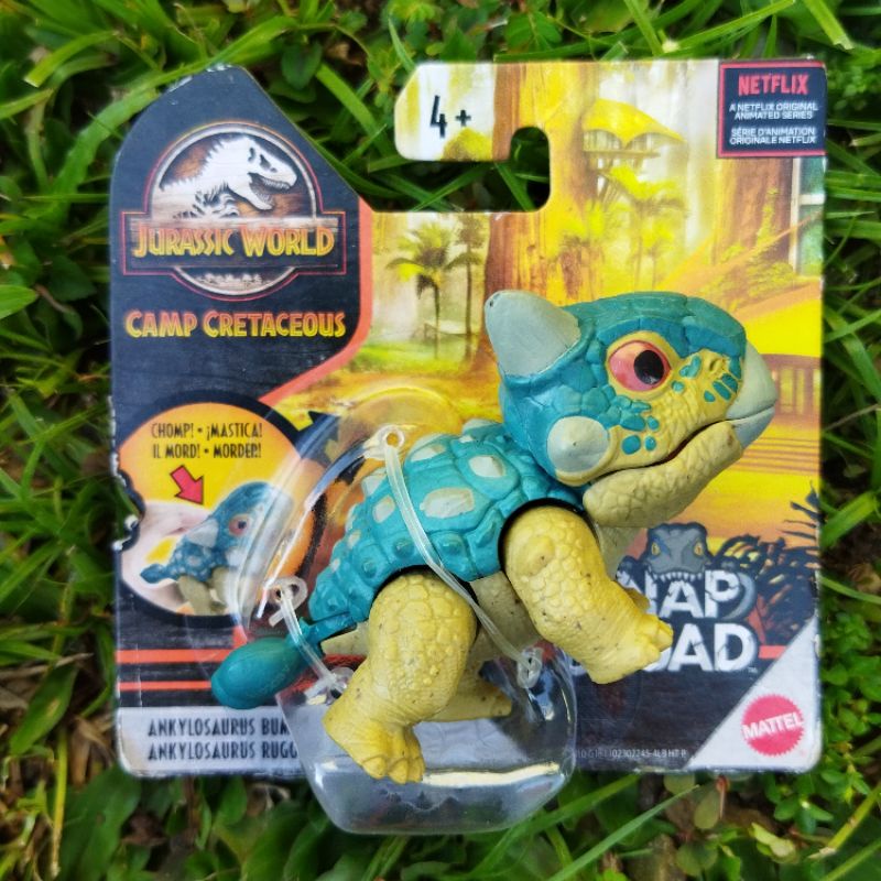 Jual Jurassic World Snap Squad Ankylosaurus Bumpy Wave 8 - Mainan Anak ...