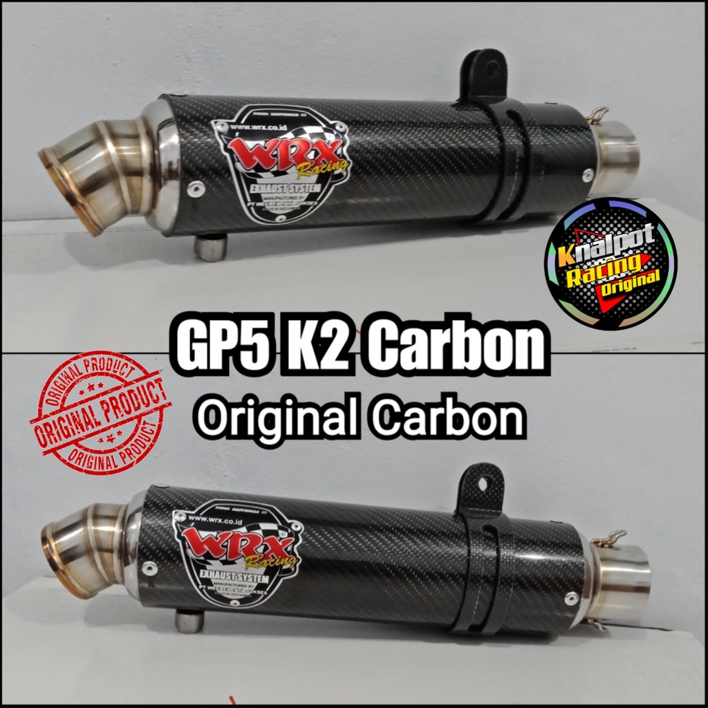 Jual Knalpot WRX GP5 Carbon K150 NMax Original WRX | Shopee Indonesia