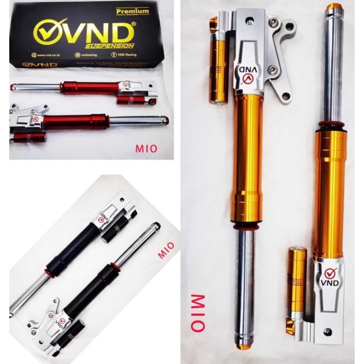 Jual SHOCK DEPAN VND 111 UPSIDE DOWN MIO AEROX NMAX | Shopee Indonesia
