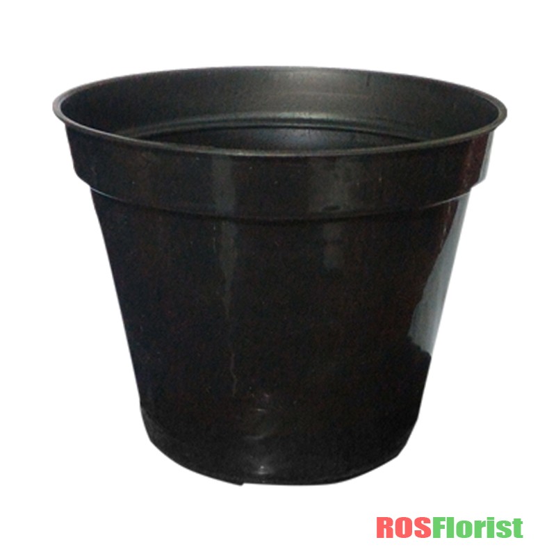 Jual Pot Plastik Hitam 25 cm (1 Lusin) | Shopee Indonesia
