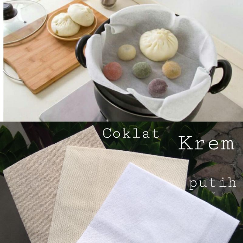 Jual Kain Katun Serat Kapas Alami Alas Kukusan Cotton Yarn Steamer ...