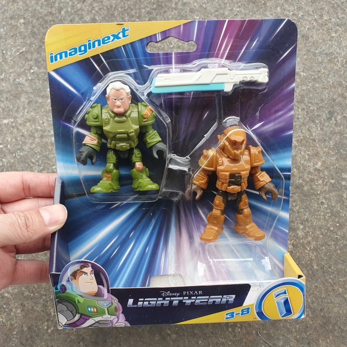 Jual fisher price disney pixar lightyear darby steel & zap patrol ...