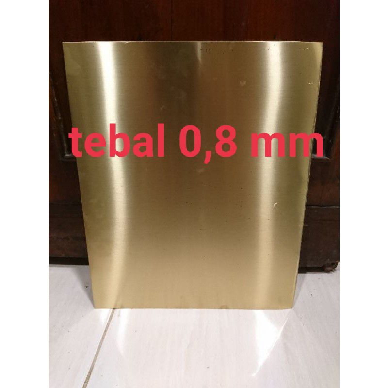 Jual plat kuningan tebal 0,8 mm | Shopee Indonesia