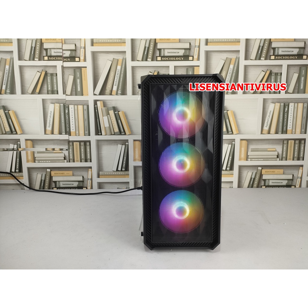 Jual Casing Antec NX292 MATX EATX Tempered Glass 4pcs 3 RGB Fan Casing ...