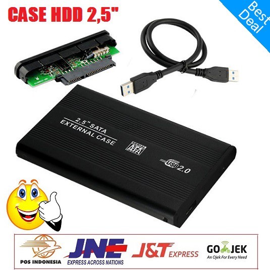 Jual Casing HDD Hardisk 2.5 Inch Sata External Case USB 2.0. Hardisk Laptop | Shopee Indonesia