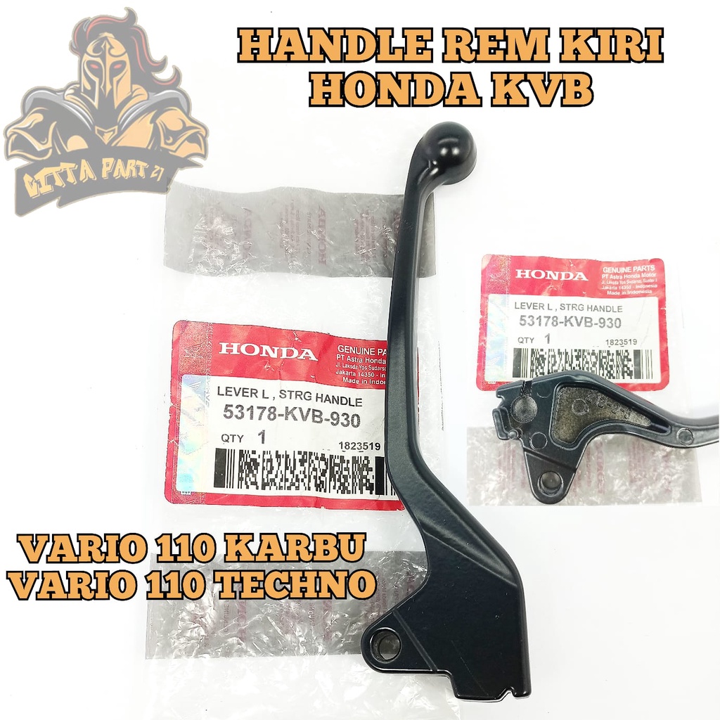 Jual HANDLE HANDEL REM KIRI HONDA KUALITAS ASLI ORIGINAL HONDA AHM ...