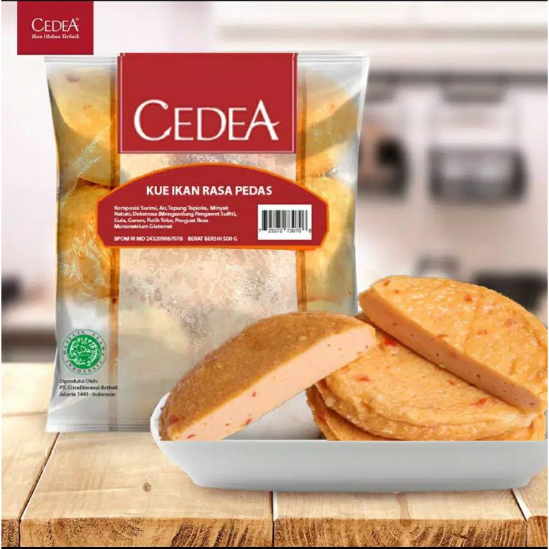Jual Cedea Kue Ikan Rasa Pedas 500 Gram | Shopee Indonesia