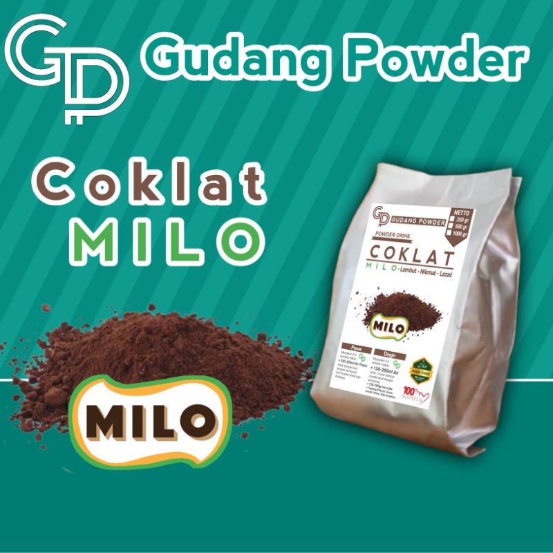 Jual Coklat MILO Powder 250gr - 1kg | Shopee Indonesia