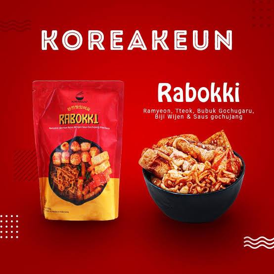 Jual Rabokki Koreakeun / Rapokki Koreakeun / Rapokki Instant / Ramyun ...
