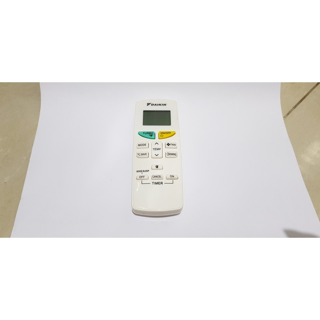 Jual Remote AC Daikin Inverter Original tombol hijau orange Sleep Remot ...