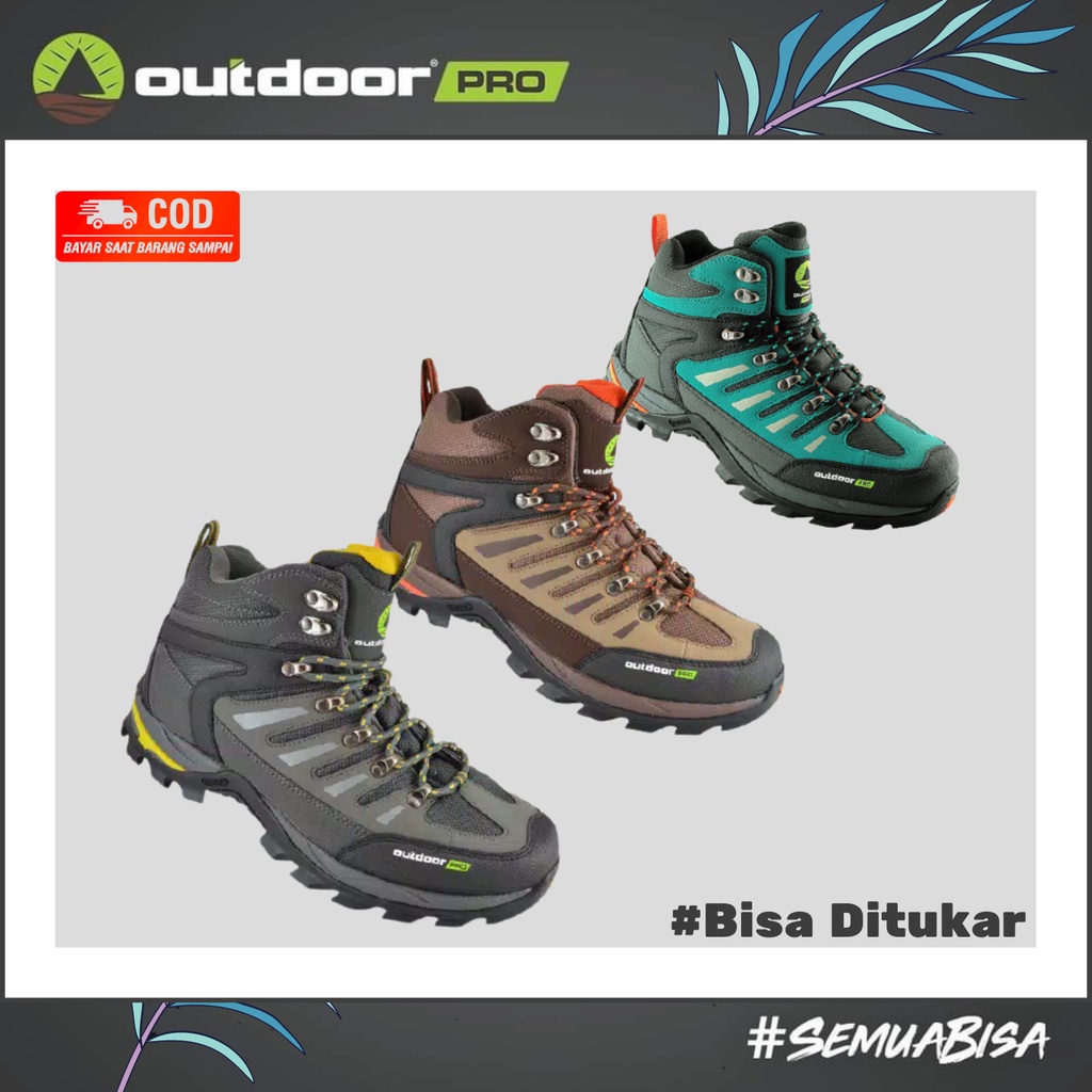 Jual Outdoor Pro Lynk Sepatu Gunung Sepatu Hiking Outdoor Trekking Pria ...