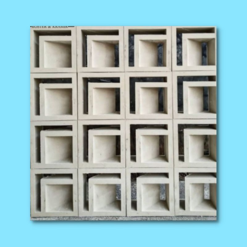 Jual Roster/Loster beton minimalis Raja kotak.3 Varian warna | Shopee ...