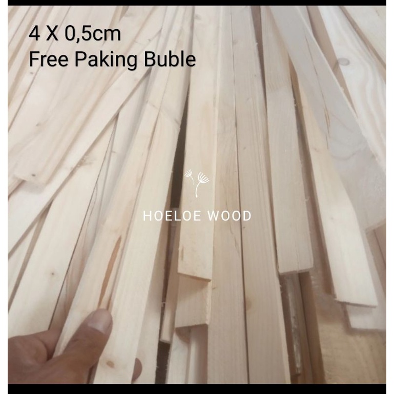 Jual KAYU RENG LIS 4X0,5CM ISI 10 PANJANG 1METER | Shopee Indonesia