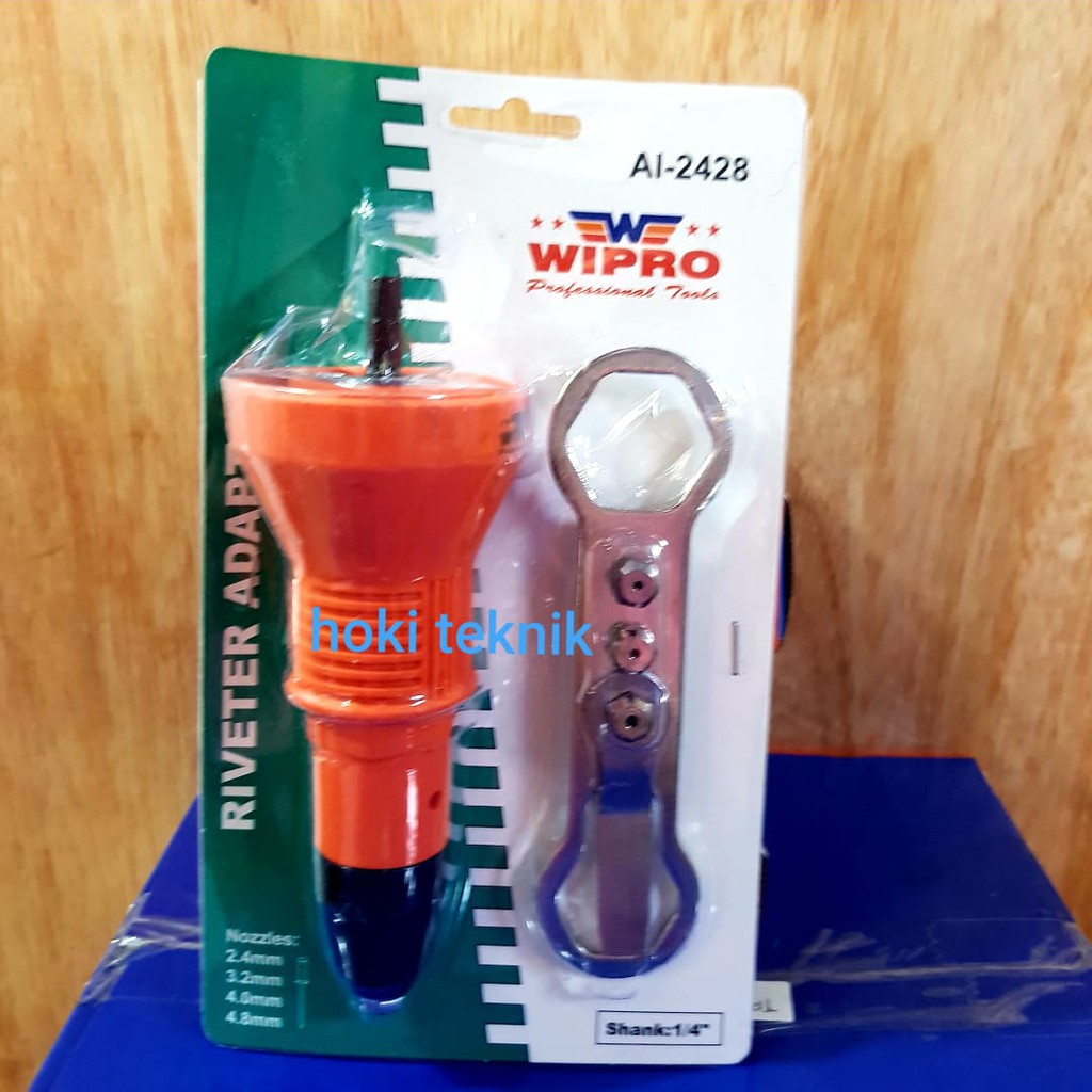 Jual Adapter Adaptor Tang Rivet Elektrik / Rivet Gun / Tang Ripet Wipro ...