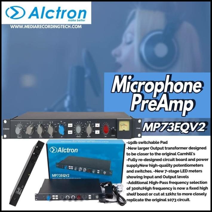 Jual Alctron Mp73Eqv2 - Mic Pre Amplifier With Eq | Shopee Indonesia