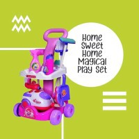 Jual Mainan Cleaning Set Trolley With Vacum (NB1935) | Shopee Indonesia