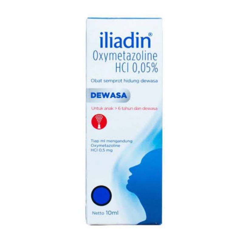 Jual iliadin obat semprot hidung dewasa spray 10ml 10 ml | Shopee Indonesia