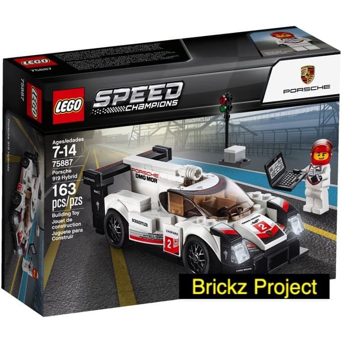 Jual Lego 75887 Speed Champions Porsche 919 Hybrid | Shopee Indonesia