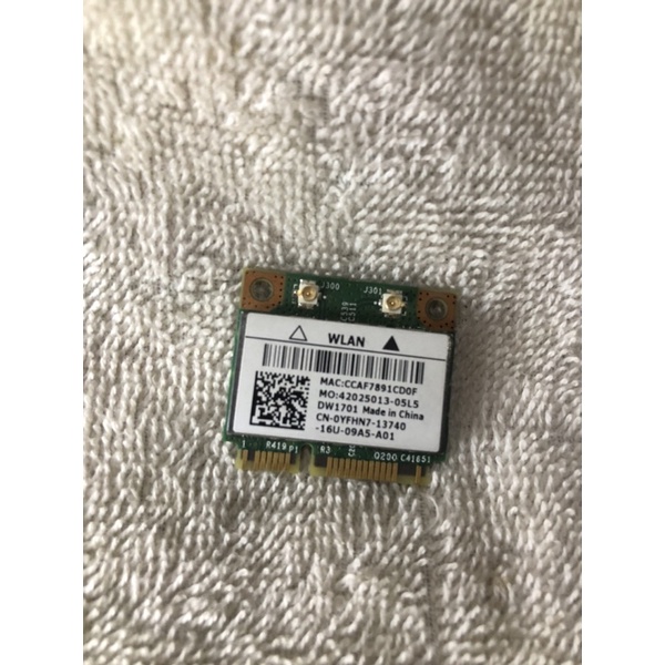 Jual WLAN Wifi Card Internal Original Laptop Dell Inspiron n4050 ...