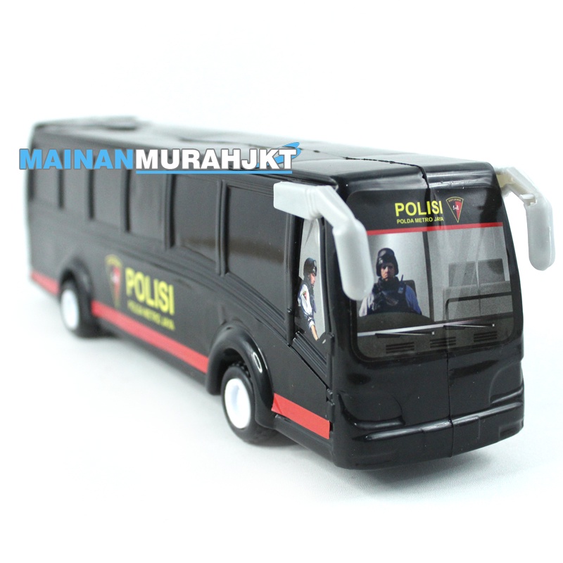 Jual MAINAN ANAK MURAH BUS POLISI OCT5328 MOBIL MOBILAN BIS BRIMOB ...