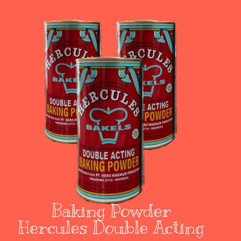Jual Baking Powder Hercules Double Acting 500gr | Shopee Indonesia