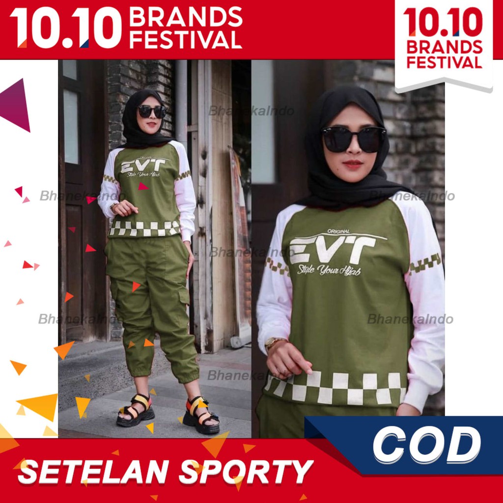 Jual SETELAN NAGITA SET BAJU TRAINING WANITA HODIE CEWEK REMAJA CASUAL ...