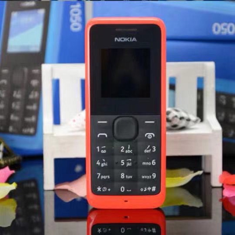 Jual HP NOKIA 105 DUAL SIM 2015 BARU,HITAM - BIRU | Shopee Indonesia