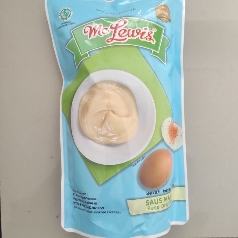 Jual Mc Lewis Mayonnaise Original/Saus Mayo Rasa Original 1 kg | Shopee ...