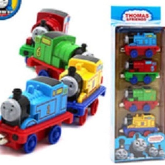 Jual DIE CAST THOMAS AND FRIENDS BESI MAGNET ISI 4 PCS HFS-562 | Shopee ...