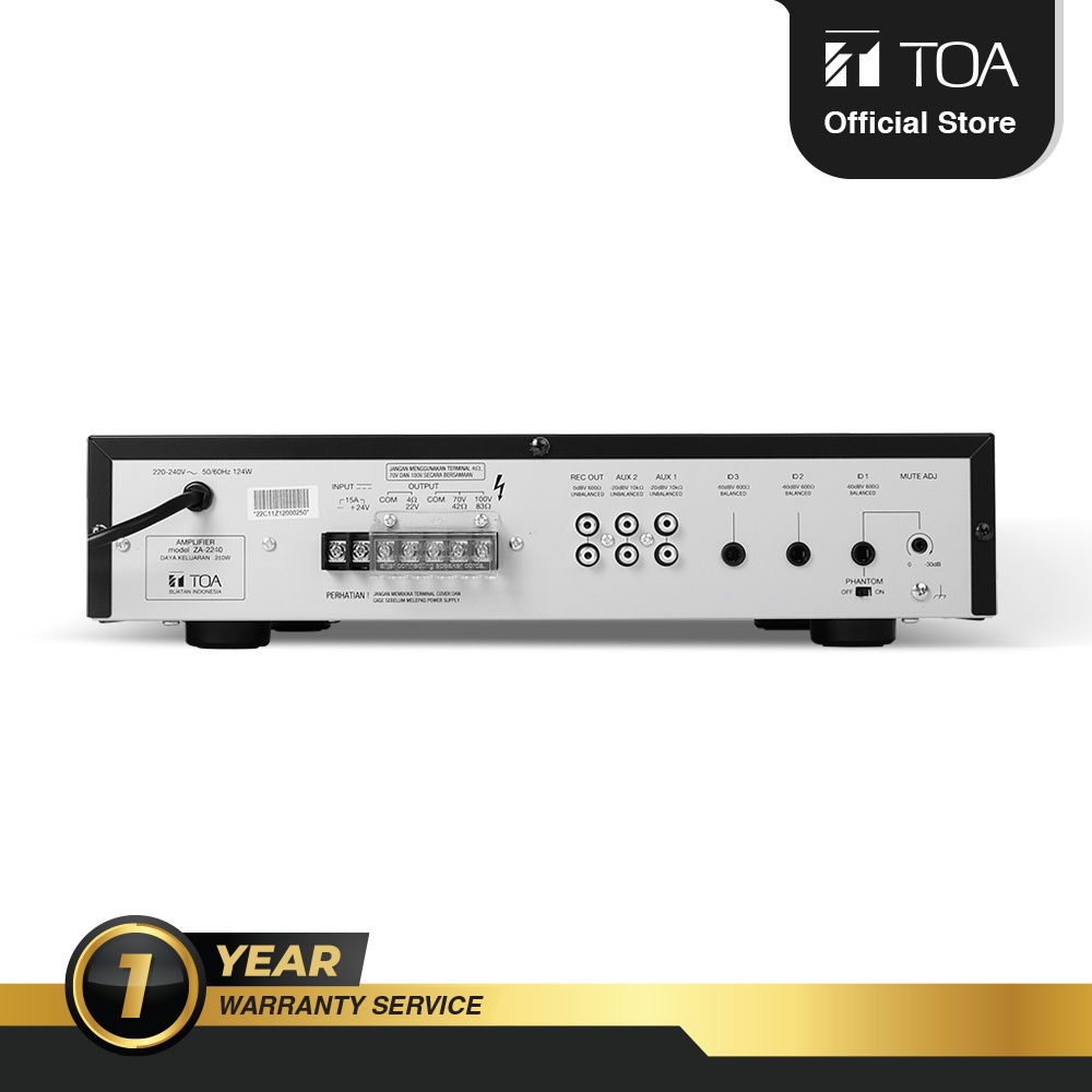 Jual TOA ZA-2240 Power Amplifier 240 W | Shopee Indonesia