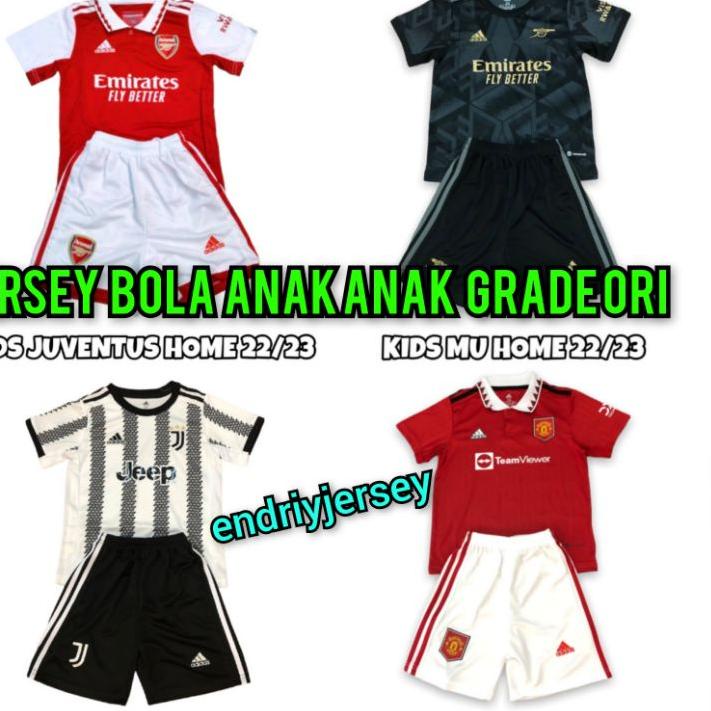 Jual JERSEY BOLA ANAK / BAJU BOLA ANAK MUSIM 22/23 GRADE ORI (BISA PAKE ...