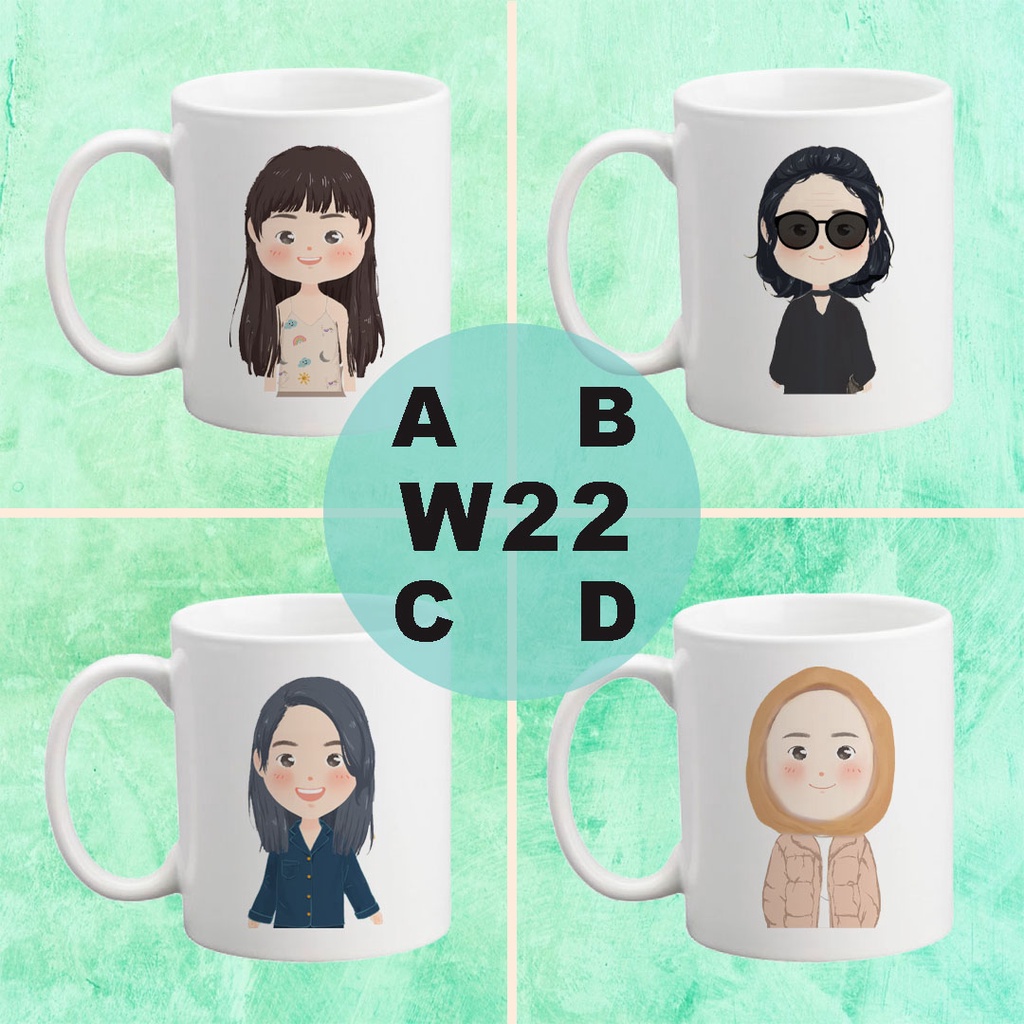 Jual MUG CUSTOM UNIK LUCU AVATAR / GELAS CUSTOM / MUG AVATAR (V1 ...