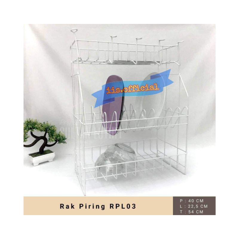 Jual RAK PIRING RPL / RAK PIRING 3SUSUN / RAK PIRING MINI / RAK PIRING ...