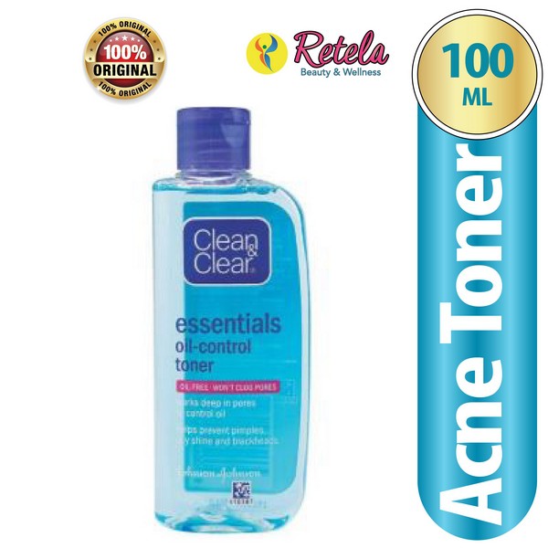 Jual Clean And Clear Oil Control Toner / Pembersih Wajah / Make Up ...