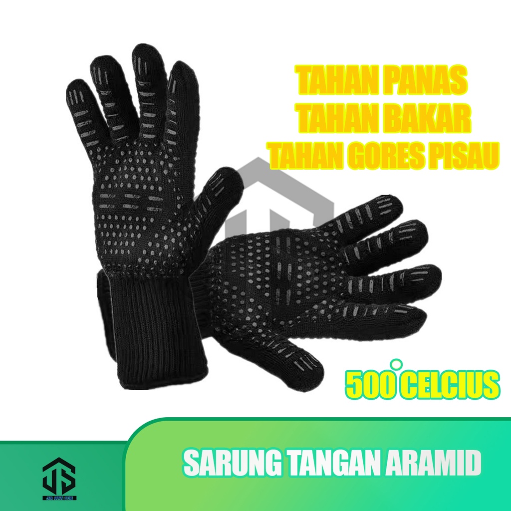 Jual SARUNG TANGAN ARAMID TAHAN PANAS BAKAR 500 DERAJAT SARUNG TANGAN ...