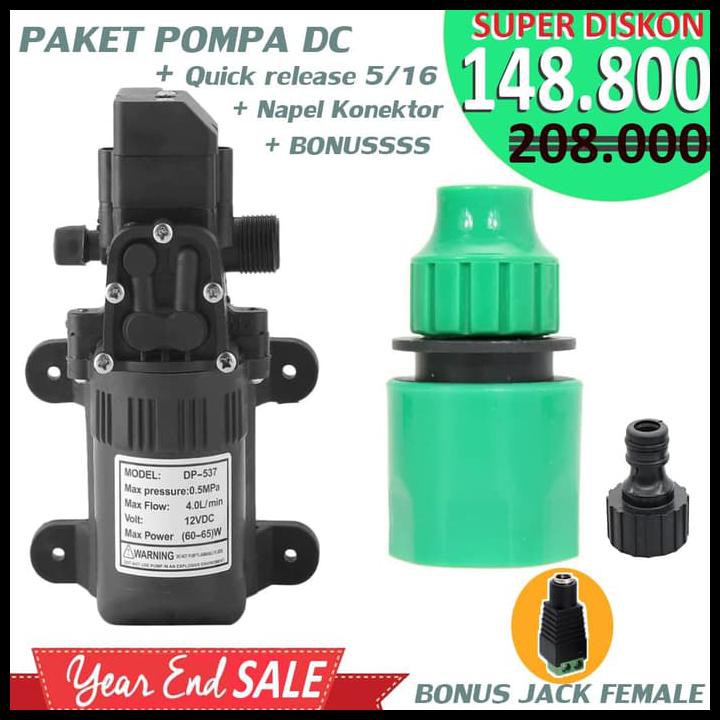 Jual PAKET HEMAT PAKET POMPA AIR DC 12 VOLT DP | Shopee Indonesia