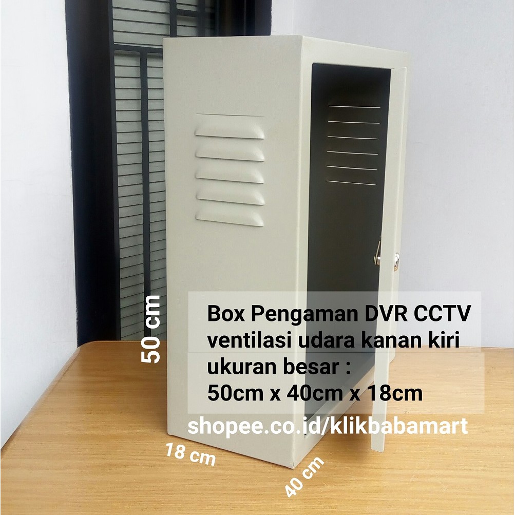 Jual CCTV DVR BOX BESI PENGAMAN DVR CCTV BESAR INDOOR 50X40X18CM ...