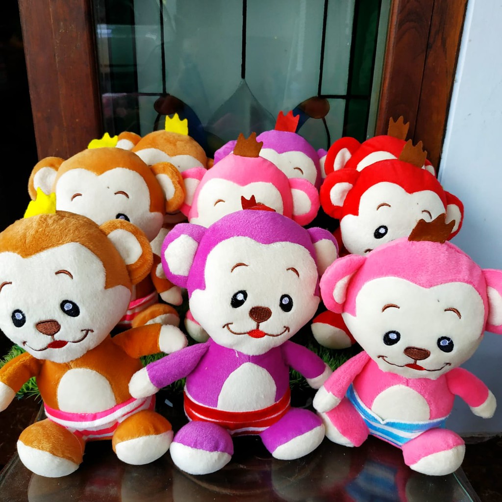 Jual Boneka Baby Monkey 25cm SNI | Shopee Indonesia